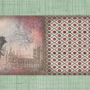 Vintage UK Digital Scrapbook Paper Pack, Great Britain England British ...