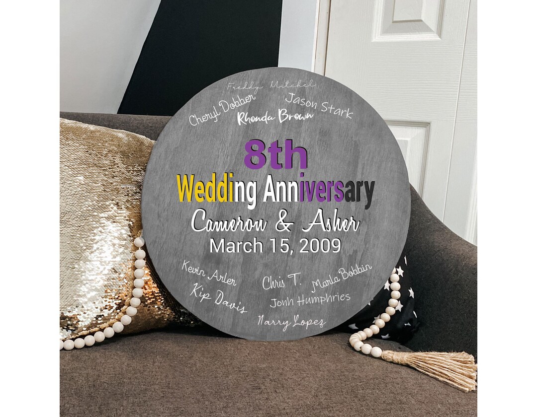 Nonbinary Wedding Anniversary Book, Guest Book, Nonbinary, 25th ...