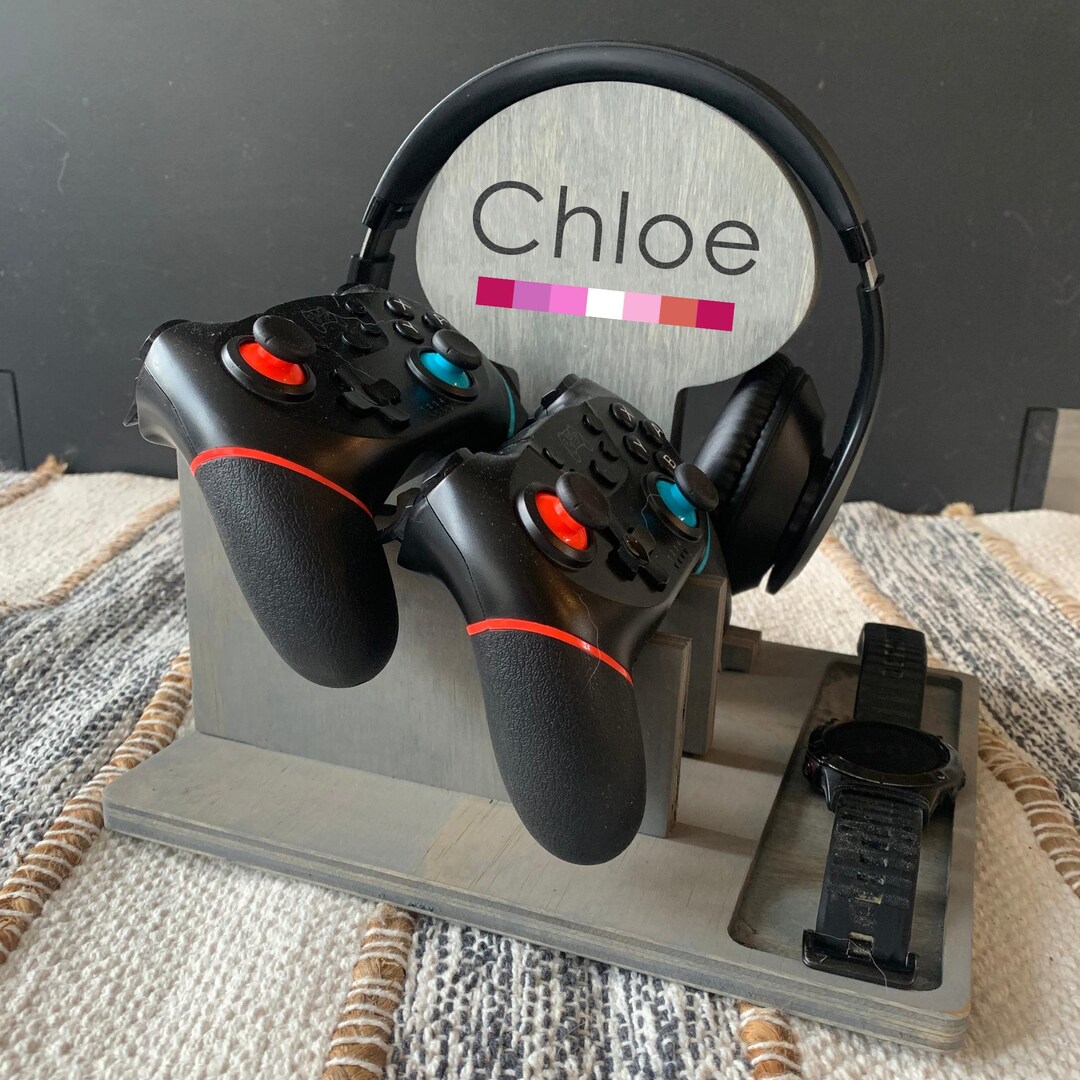 Controller and Headset Stand, LGBTQ, Gaymer, Gay, Lesbian Controller ...