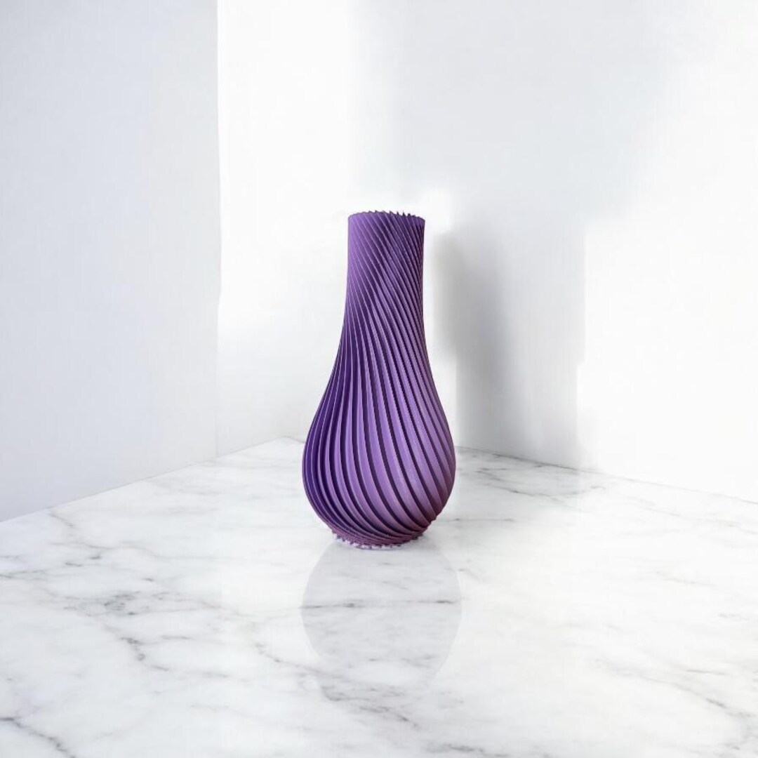 Shadow Helix Bud Vase Lavender Purple - Etsy
