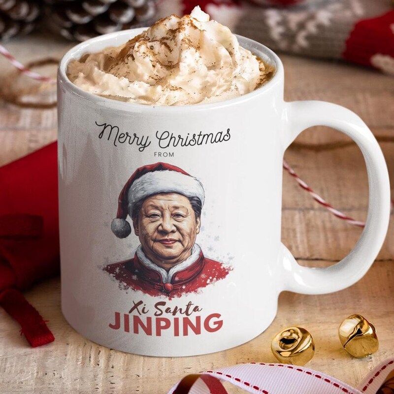 Large Santa Mug - Etsy