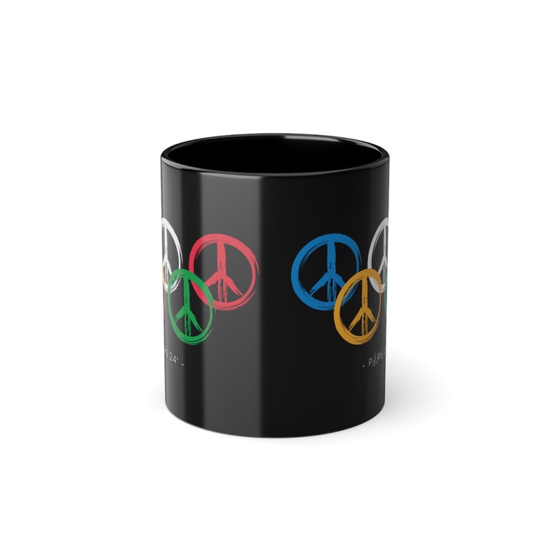 The peace Olympics Paris 2024 Mug Paris Olympic Games Inspired Mug ...