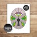 All Seeing Eye • Stained Glass Pattern // DIGITAL DOWNLOAD Hobby and ...