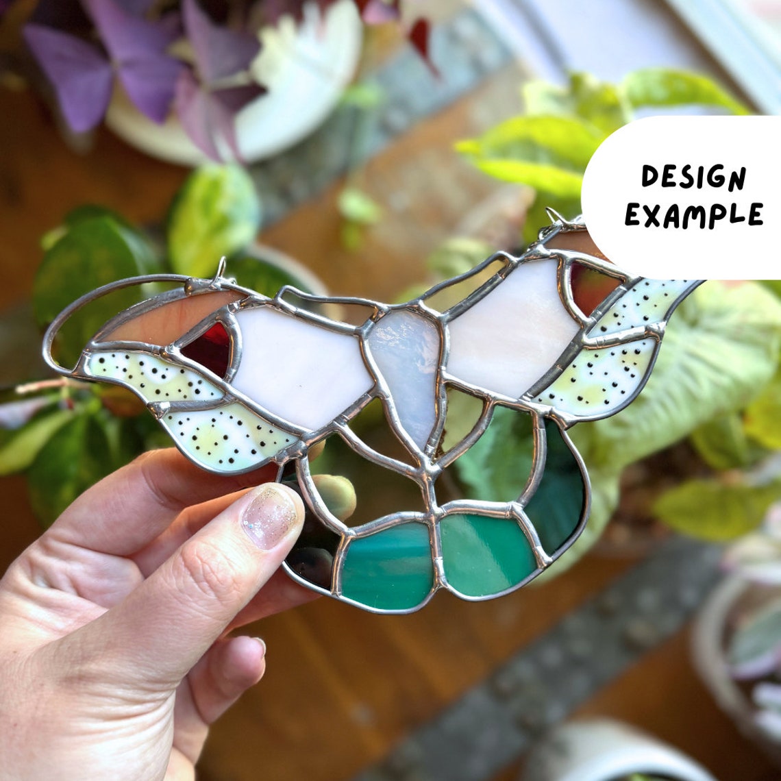 Atlas Inspired Moth Stained Glass Pattern // DIGITAL DOWNLOAD Hobby and ...