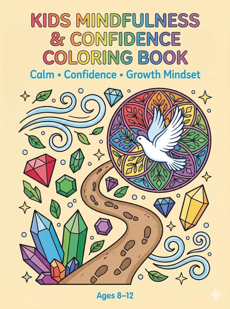 30 Growth Mindset Coloring Pages for Kids | Positive Affirmations ...