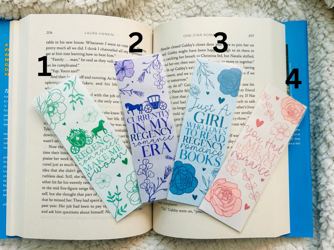 Regency Romance Bookmarks -- Regency Romance Reader -- the Lost Library ...