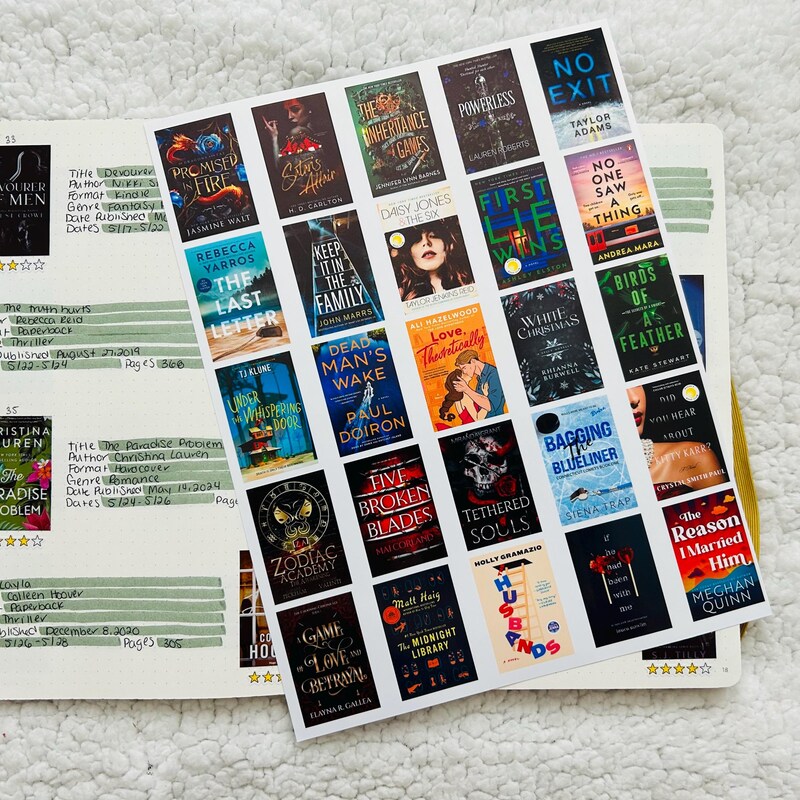 Book Stickers - Etsy