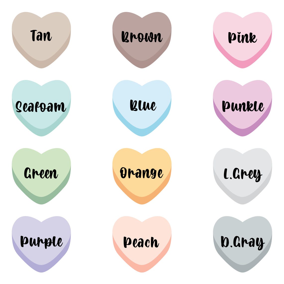 Glossy Candy Heart Book Tropes and Tags Sticker -- Kindle Stickers ...