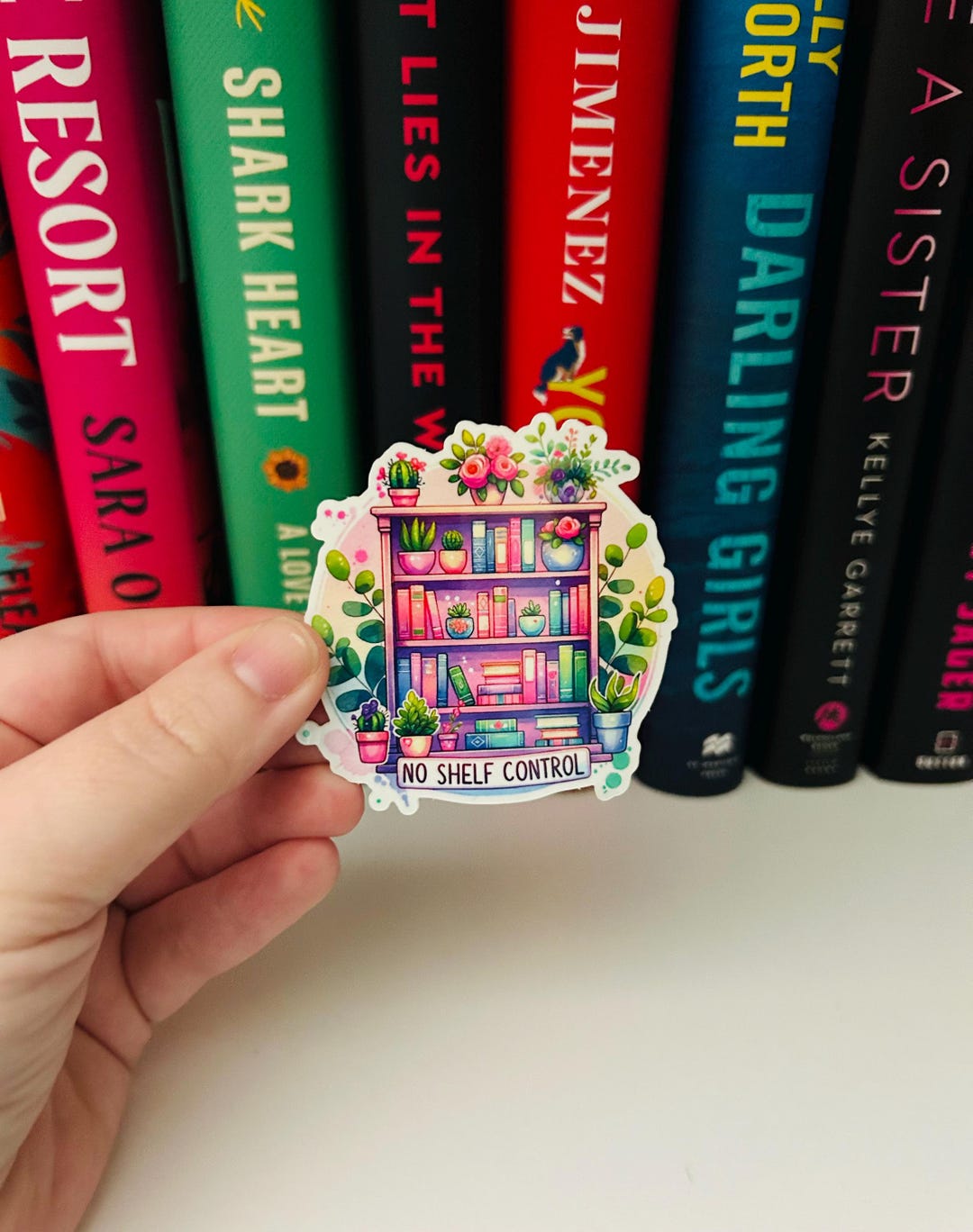 No Shelf Control Vinyl Sticker -- Bookish Sticker -- Reading Stickers ...