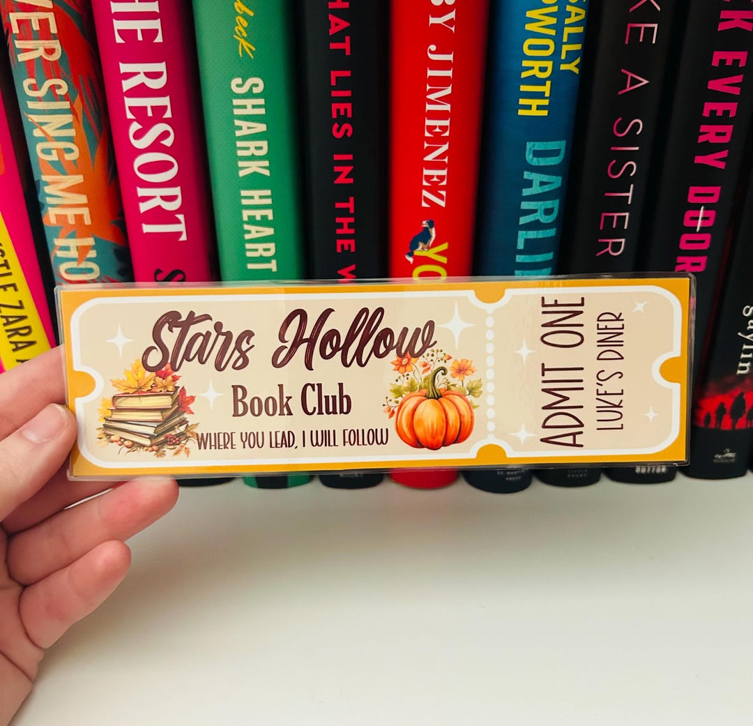 Stars Hollow Ticket Bookmark -- Ticket Bookmark -- the Lost Library ...