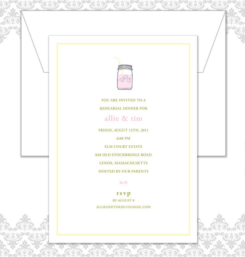 Mason Jar Invite - Etsy
