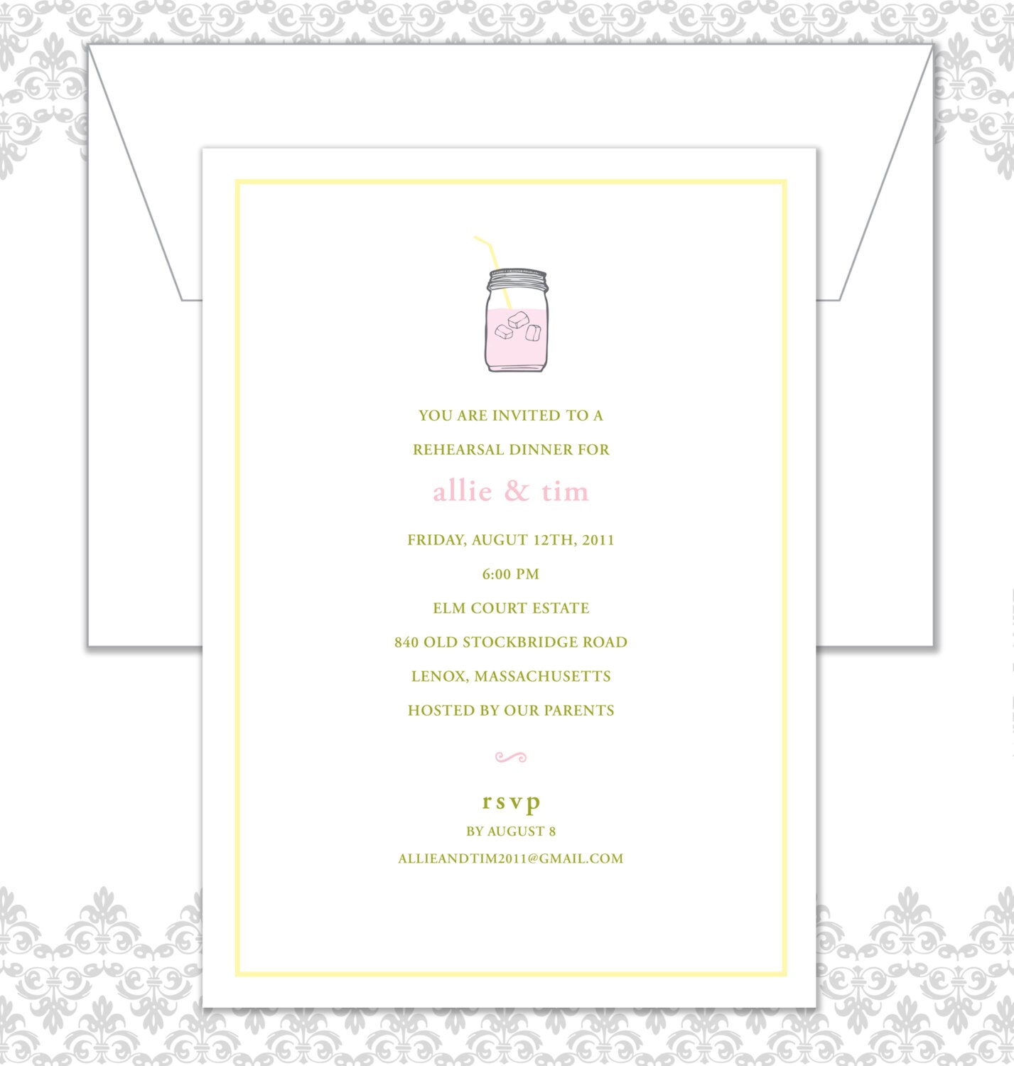 Mason Jar Invite - Etsy