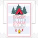 Backyard Campout Birthday Invitation Camping Invite Tent - Etsy