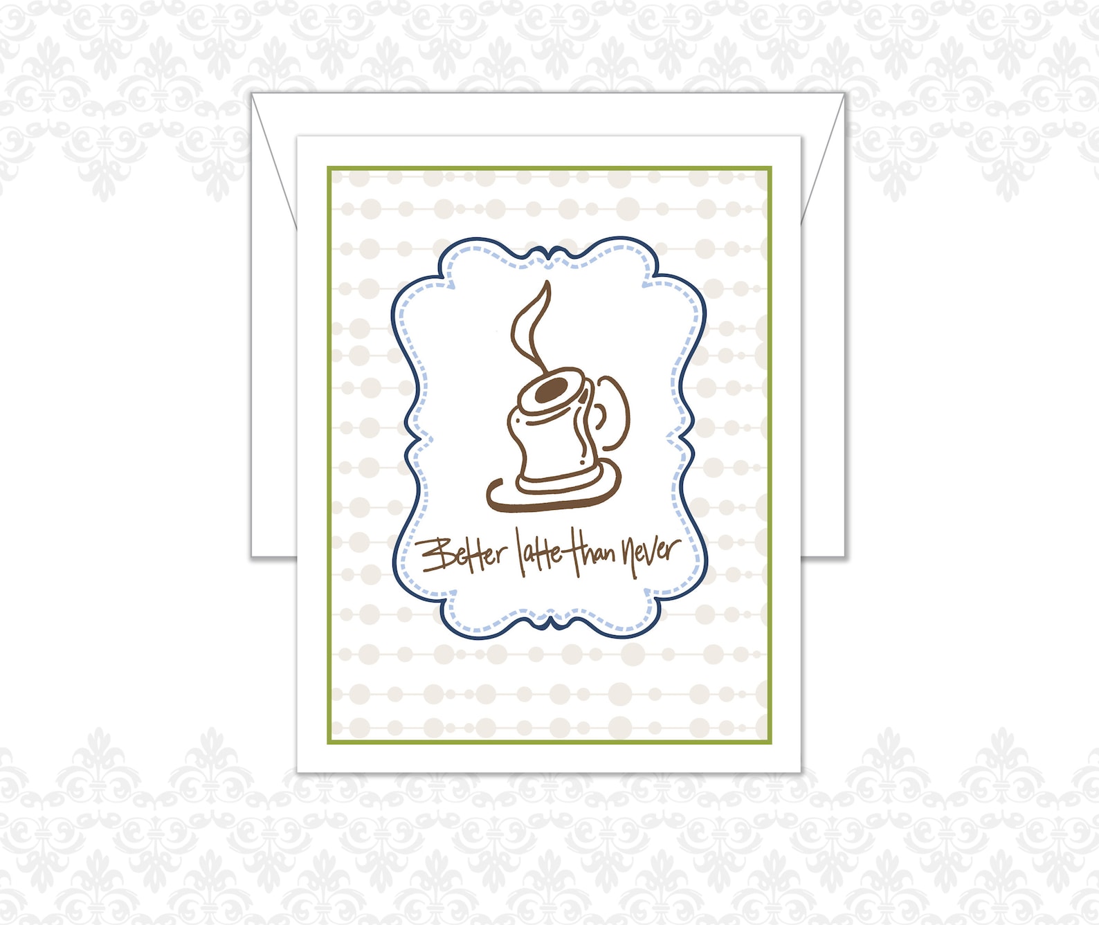 Coffee Themed Greeting Cards Pack of 12 Variety Pack Thanks - Etsy