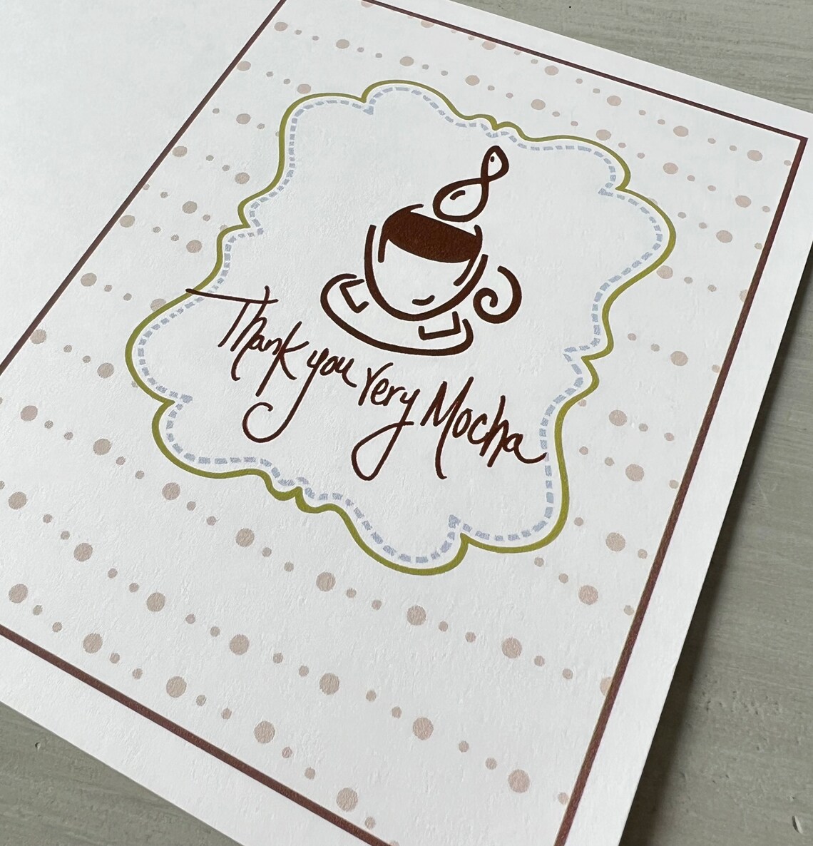 Coffee Themed Greeting Cards Pack of 12 Variety Pack Thanks - Etsy