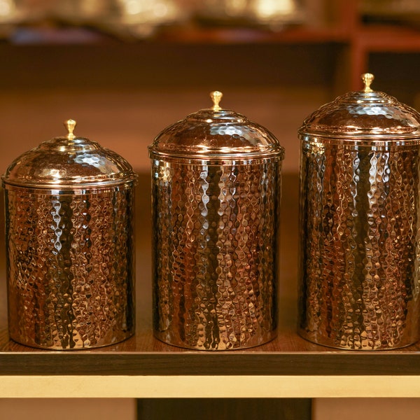 Copper Containers - Etsy