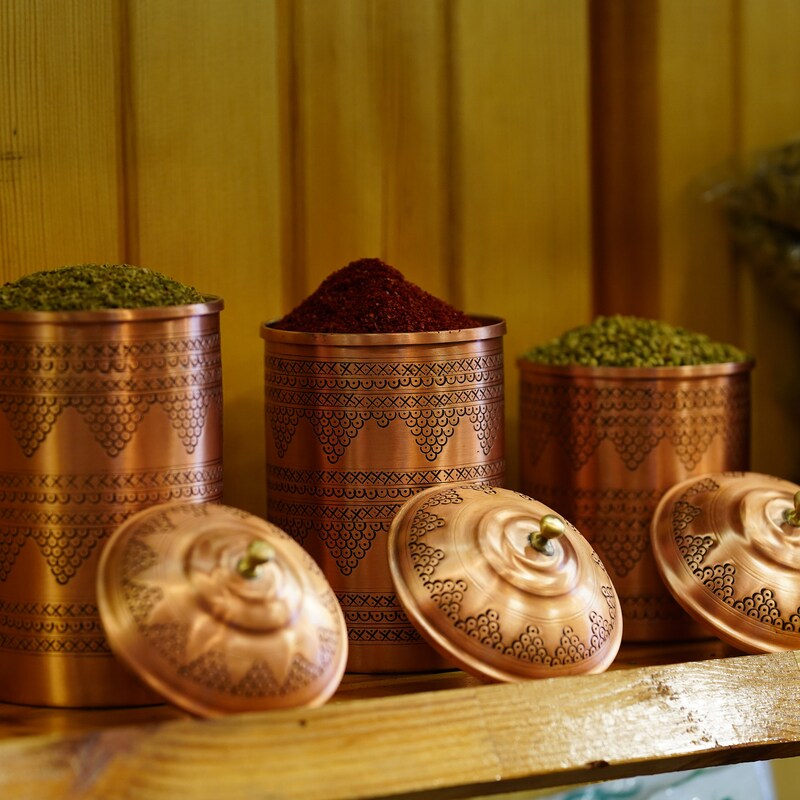 Copper Containers - Etsy