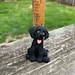Black Labrador Hand Sculpted Polymer Clay, Pet Tiered Tray Decoration ...