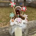 Gingerbread Man Candleholder Hand Sculpted Polymer Clay Tiered Tray ...