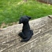Black Labrador Hand Sculpted Polymer Clay, Pet Tiered Tray Decoration ...