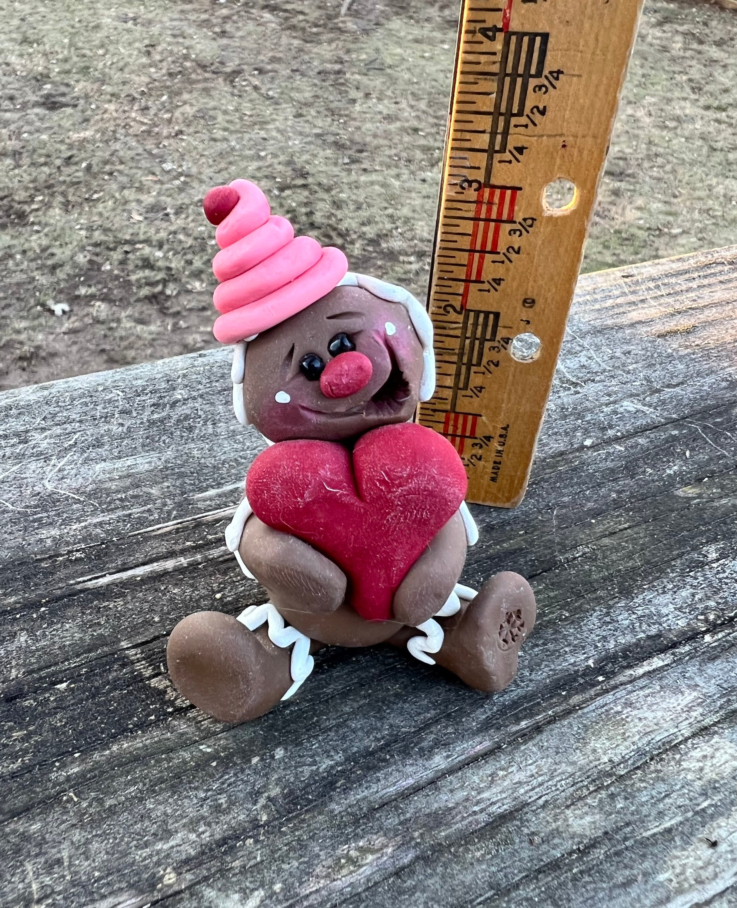 Valentines Hand Sculpted Gingerbread - Etsy