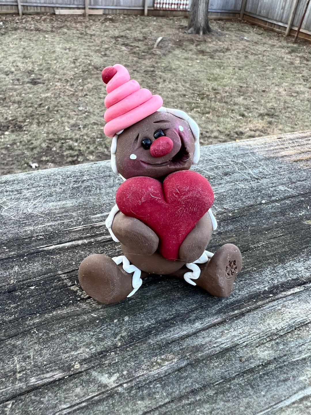 Valentines Hand Sculpted Gingerbread - Etsy