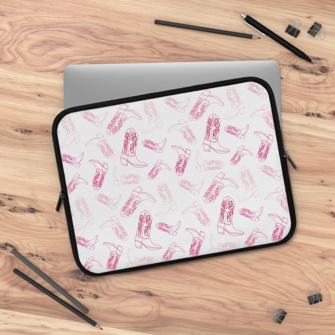 Pink Coquette Cowgirl Laptop Sleeve Preppy Laptop Case Cute Laptop Bag ...