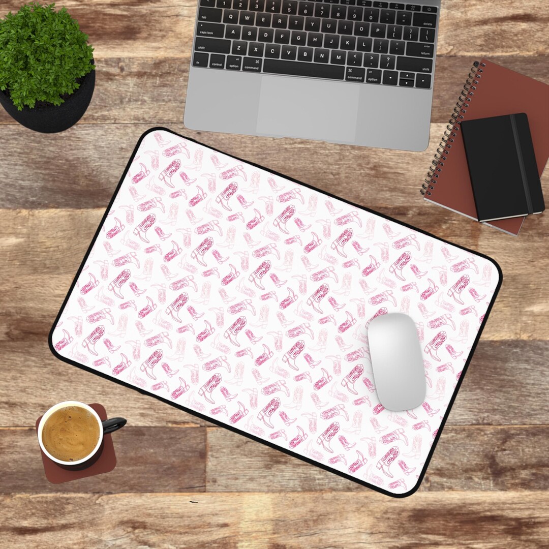 Preppy Cowgirl Desk Mat Back to School Gift, College Stationary Desk ...