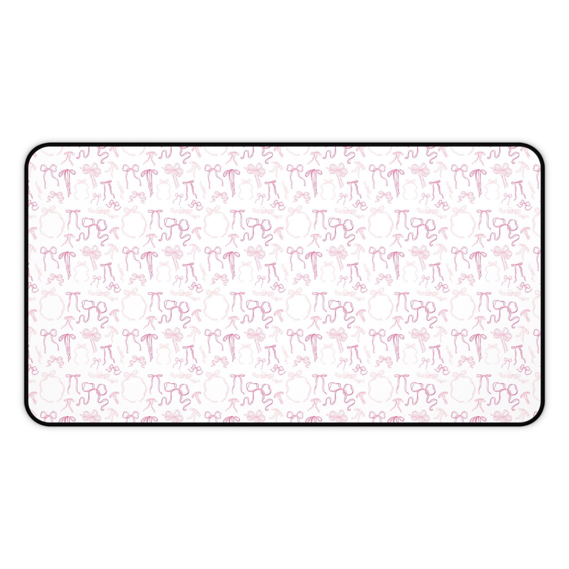 Coquette Bows Desk Mat Back to School Gift, College Stationary Desk ...