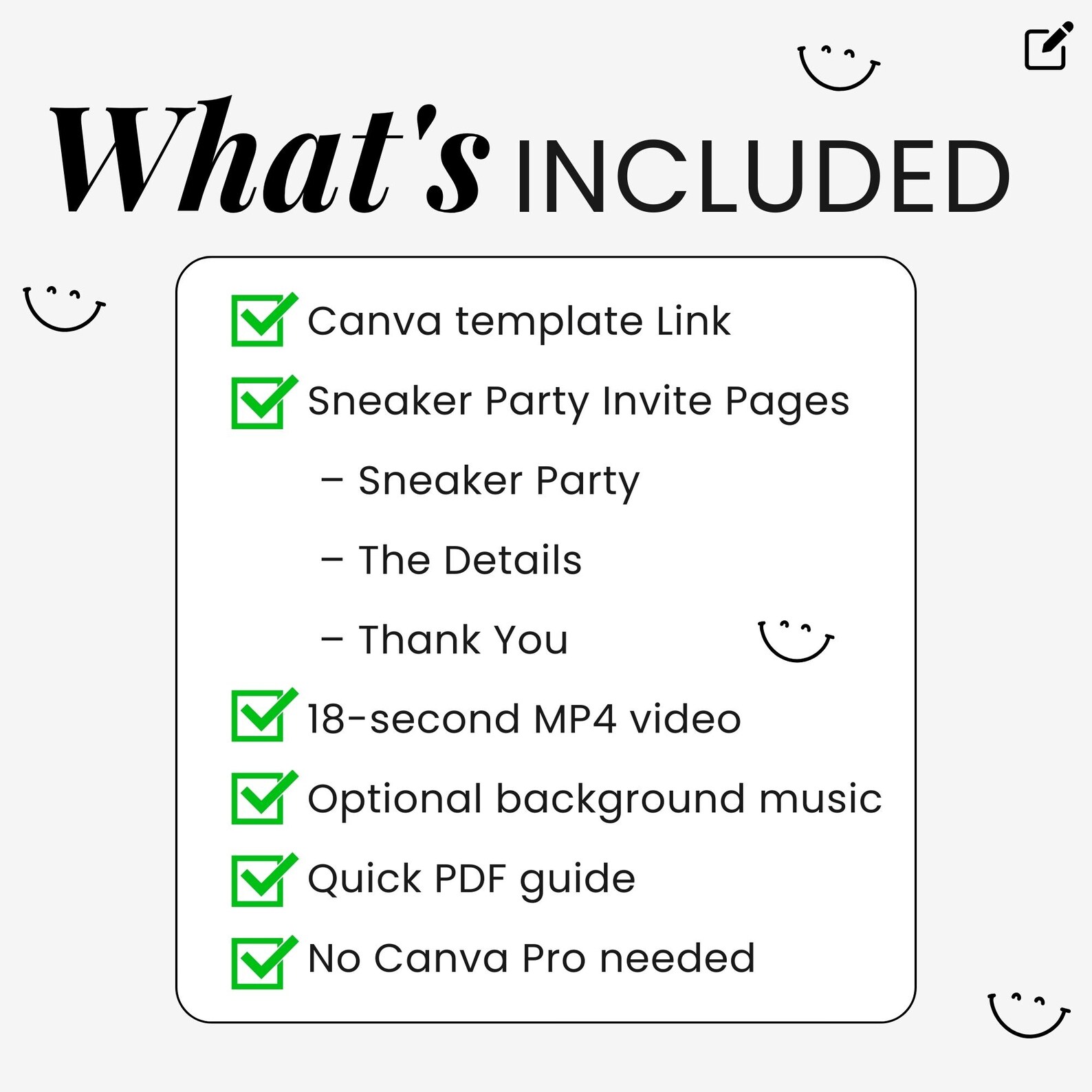 Animated Sneaker Party Birthday Invitation, DIY Nike Sneaker Bash Video ...