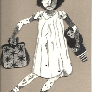 The Leopard Girl, A Paper Doll, Size Large - Etsy