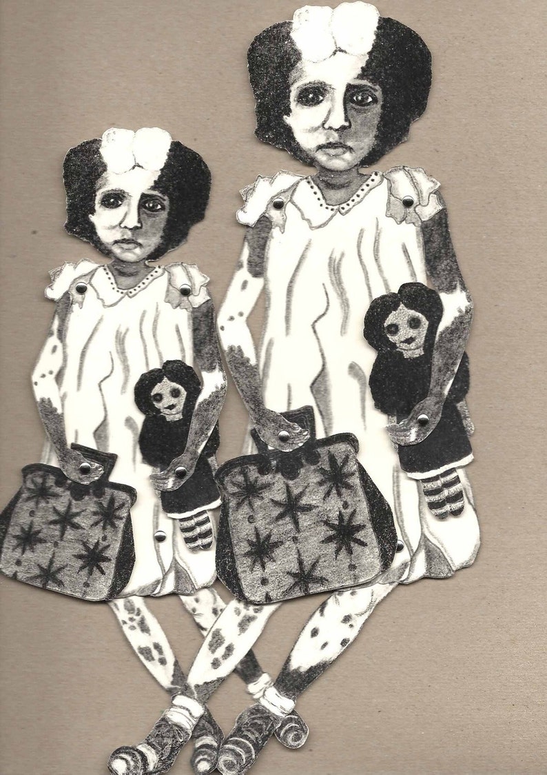 The Leopard Girl A Paper Doll Size Large - Etsy