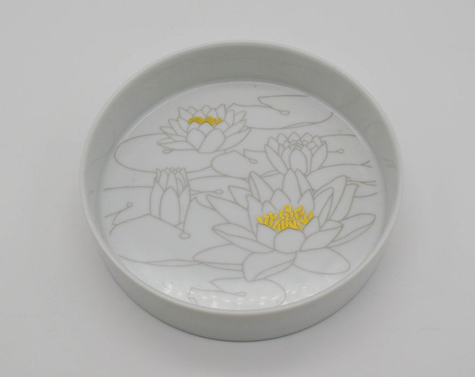 Vintage Rosenthal Studio Line Dish Water Lilies Pattern, Vintage ...
