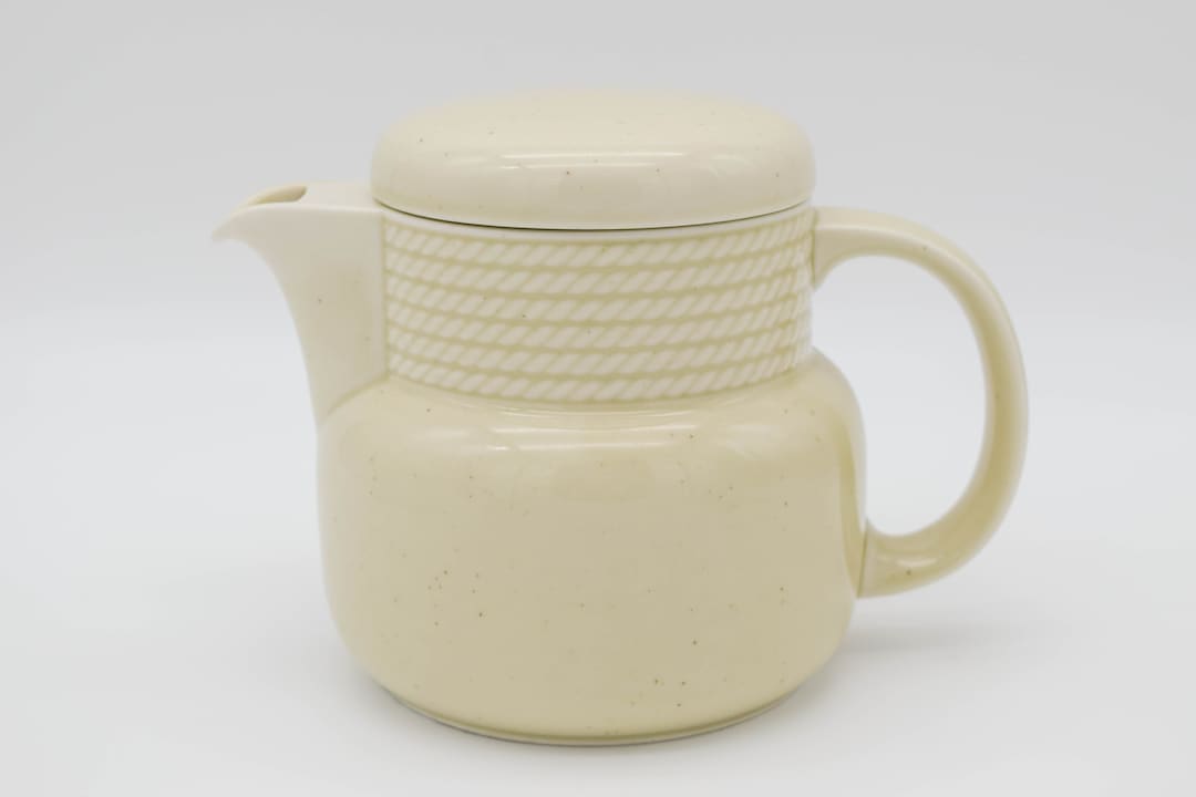 Vintage Thomas Germany Porcelain Teapot Corda Design, Beige Thomas ...
