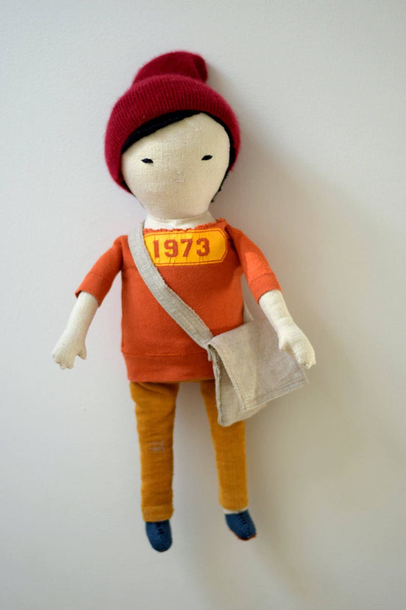 Asian Boy Doll Fabric Rag Doll Handmade Chinese Japanese - Etsy