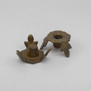 Vintage Cast Iron Roses Candle Holders Made in Japan Vintage - Etsy