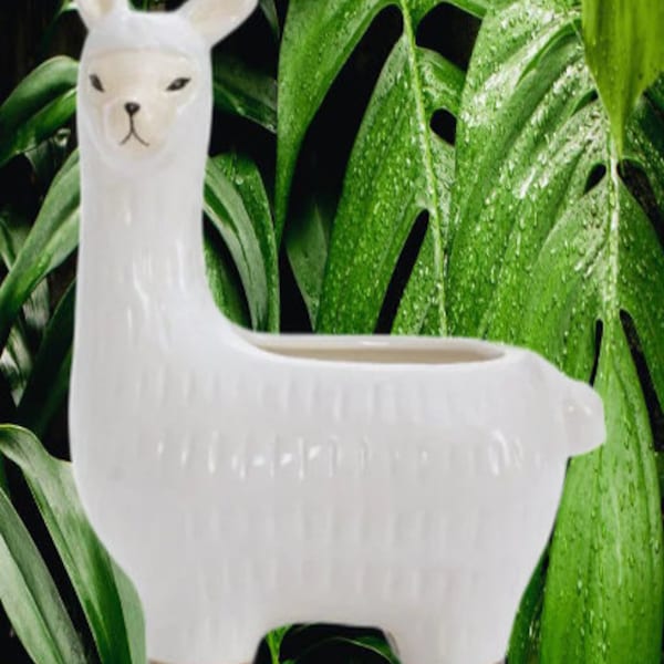 Ceramic Llama - Etsy