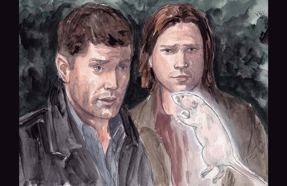 Sam & Dean Meet the Spirit Rat | Etsy