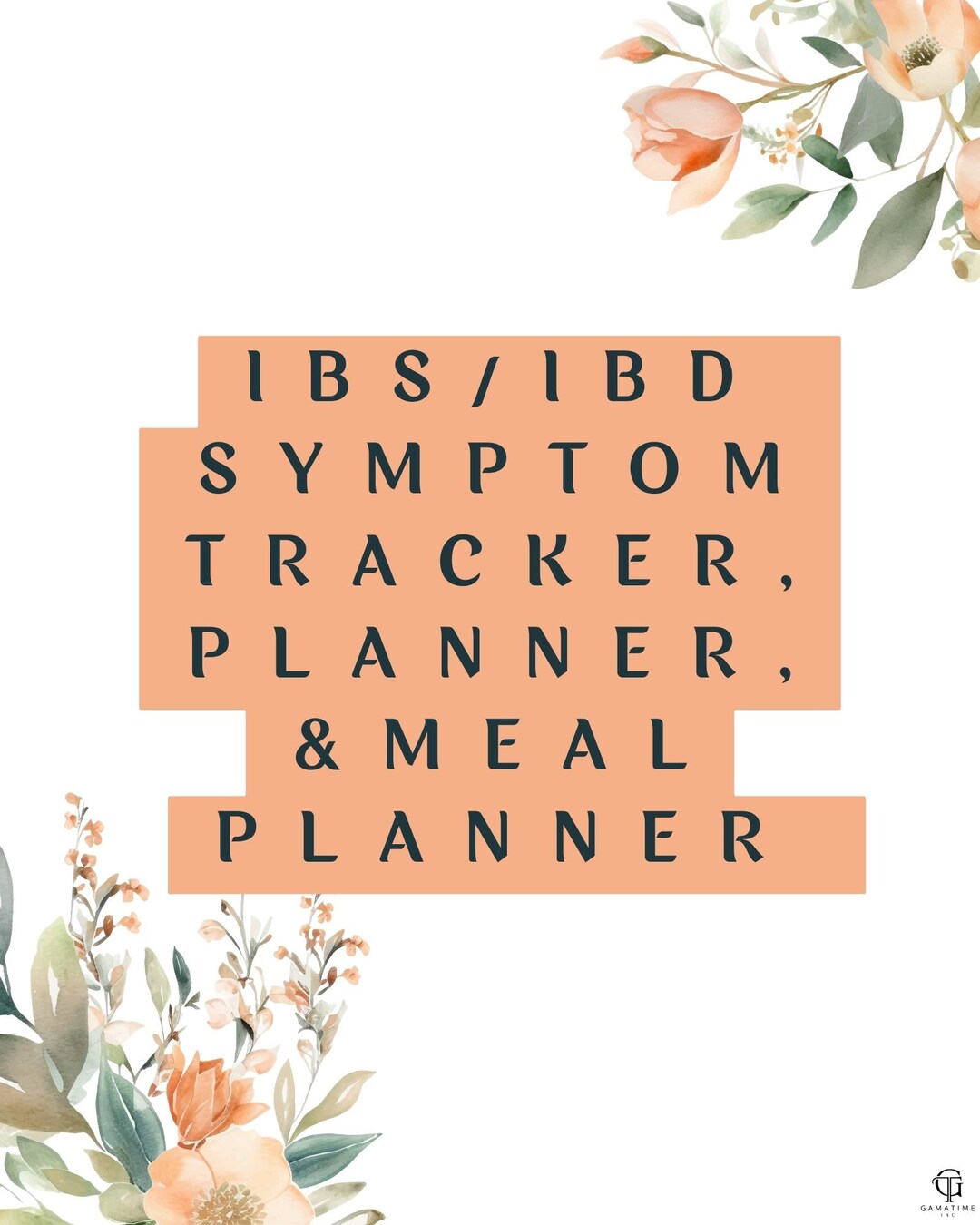 IBS/IBD Symptom Tracker/ Undated Planner - Etsy