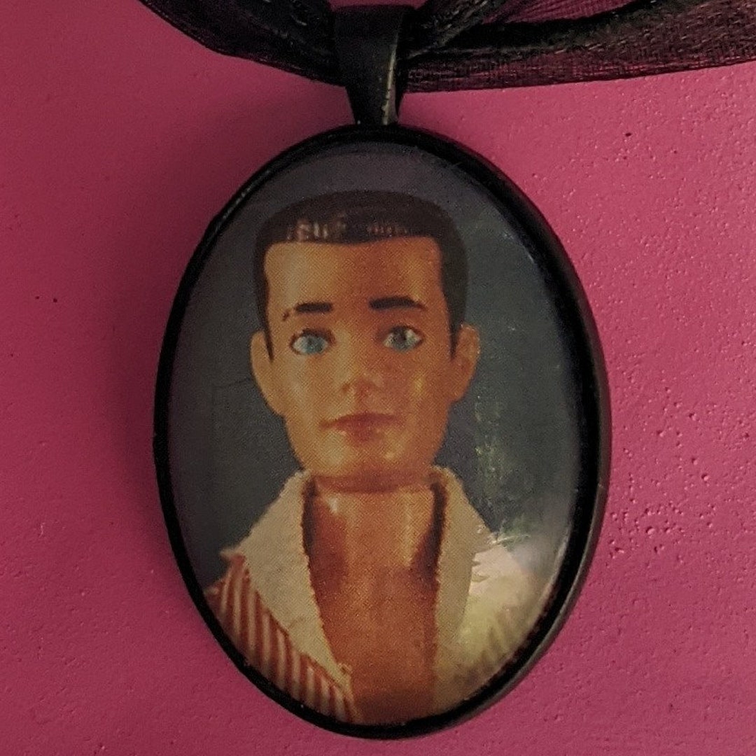 Barbie Pendant Picturing Ken Necklace by Hex Designs 15 - Etsy