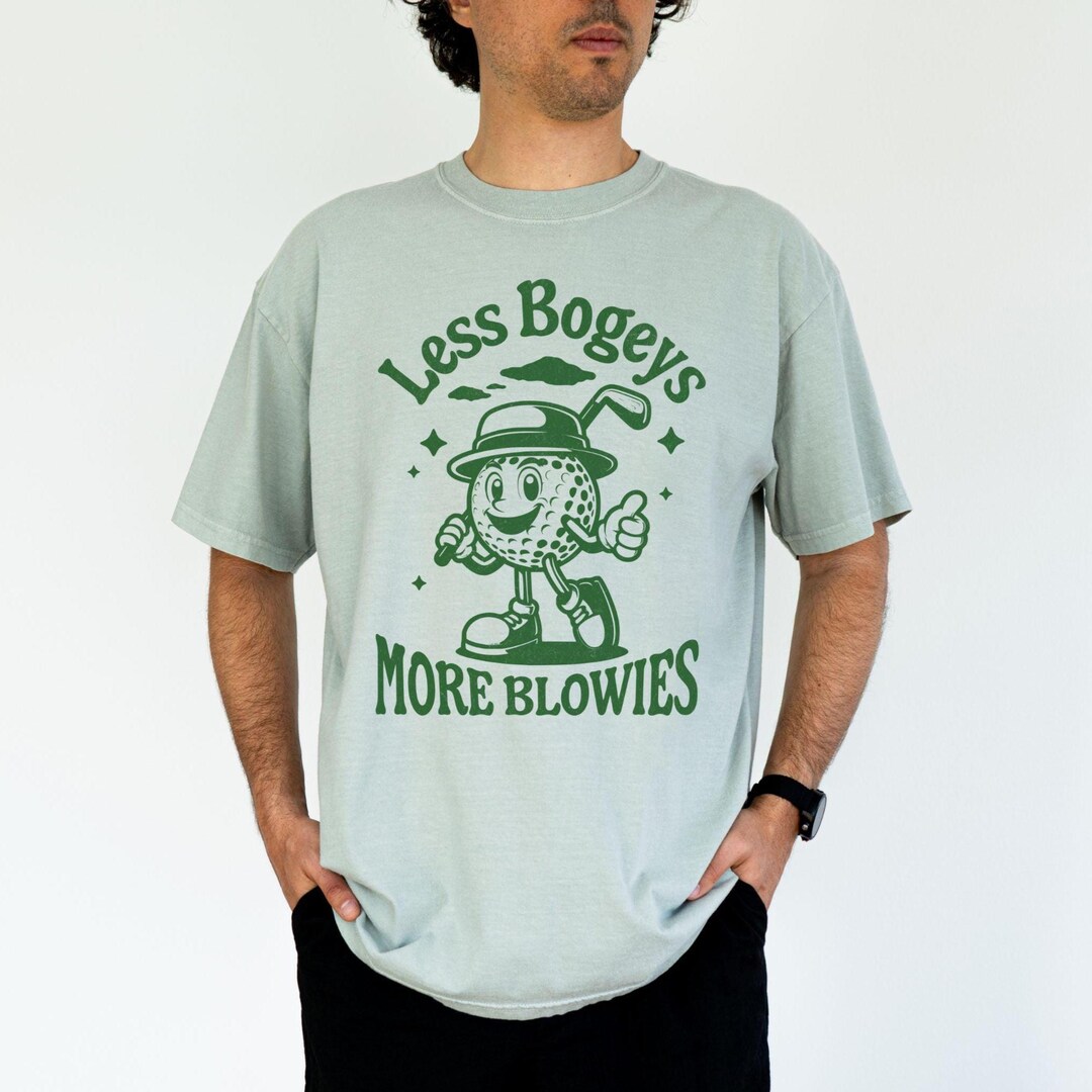 Funny Golf Shirt, Less Bogeys More Blowies Shirt, Inappropriate Shirts ...