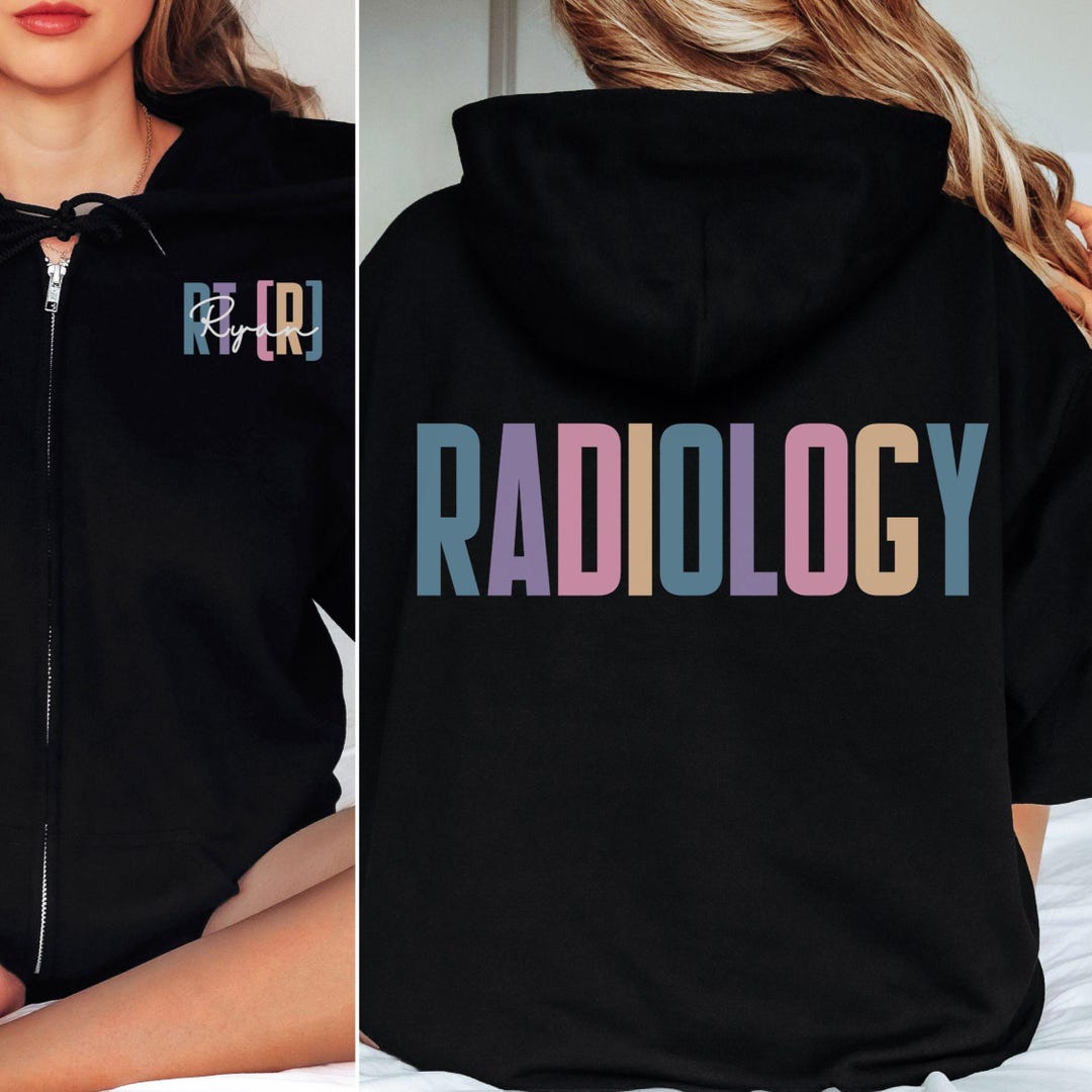 Custom Radiology Sweatshirt, Ultrasound Tech Shirt, Rad Tech Jacket ...
