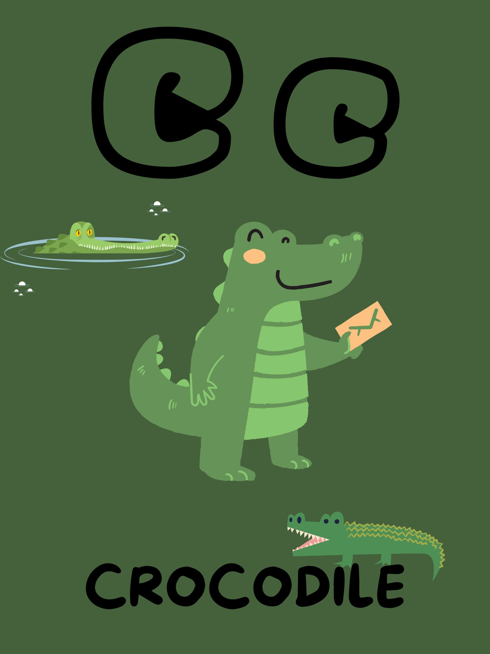 ABC With Jungle Animals - Etsy