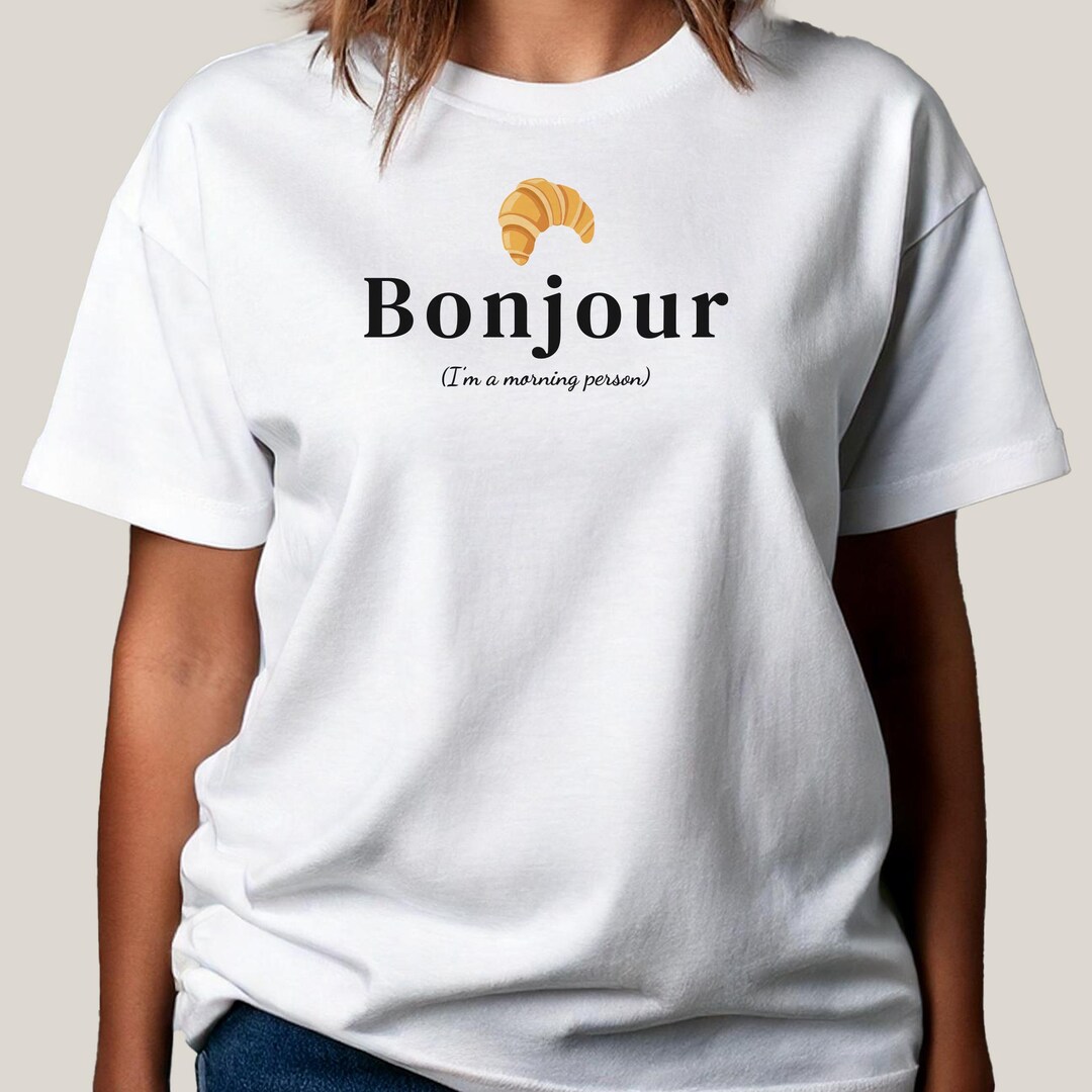 Funny Morning Person Shirt French Disguise French Inspired Costume - Etsy