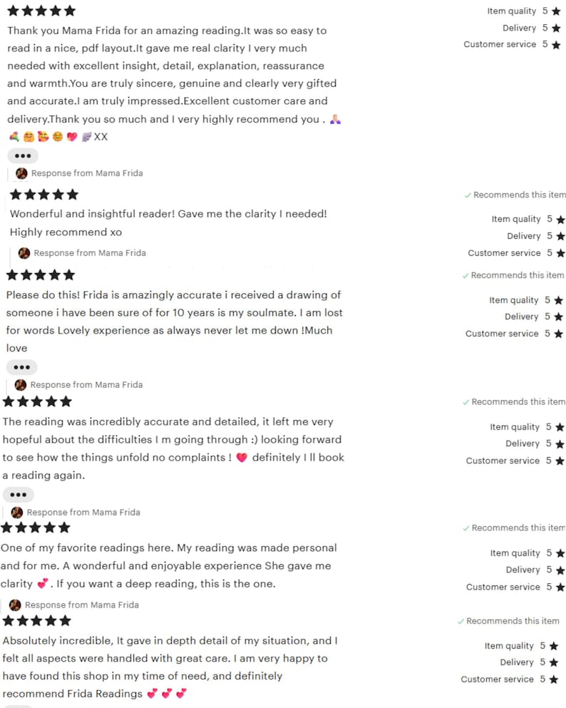 Psychic Soulmate Drawing Tarot Reading Same Hour Reading , Draw My ...