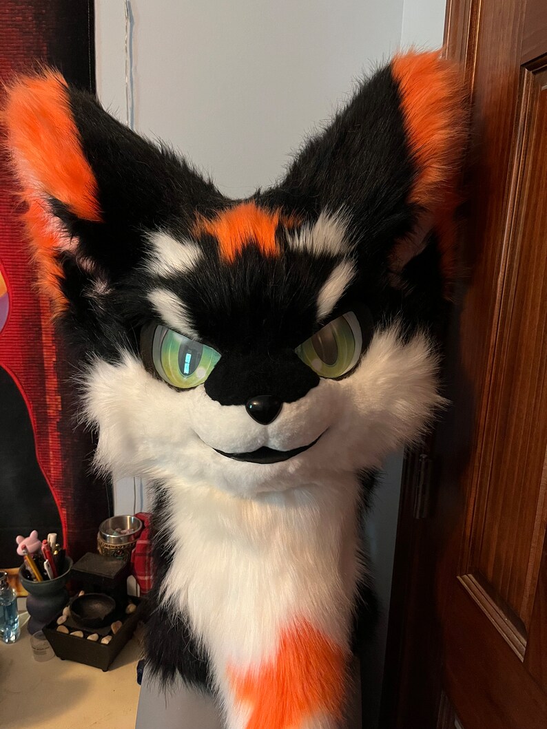 Furry, Fursuit, Mini Partial, Kemono, Fursuit Mask, Fursuit Paws ...