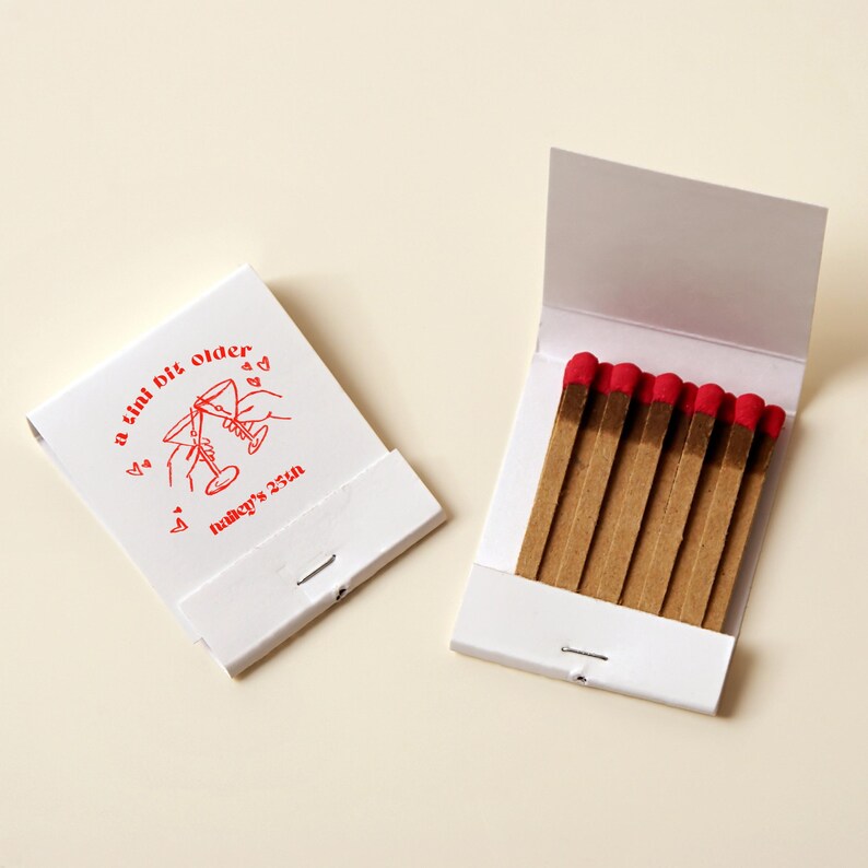 Matchbox Martini Template for Wedding Matches A Tini Bit Older Custom ...