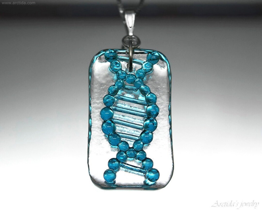 DNA Necklace for Women Molecular Biology Gift for Her Medical Science ...