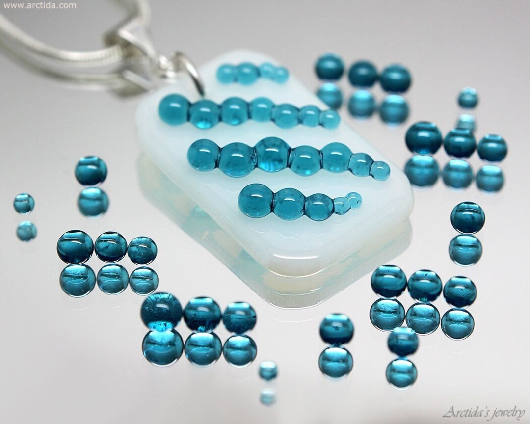 Bacteria Necklace for Women Microbiology Jewelry Medical Science ...