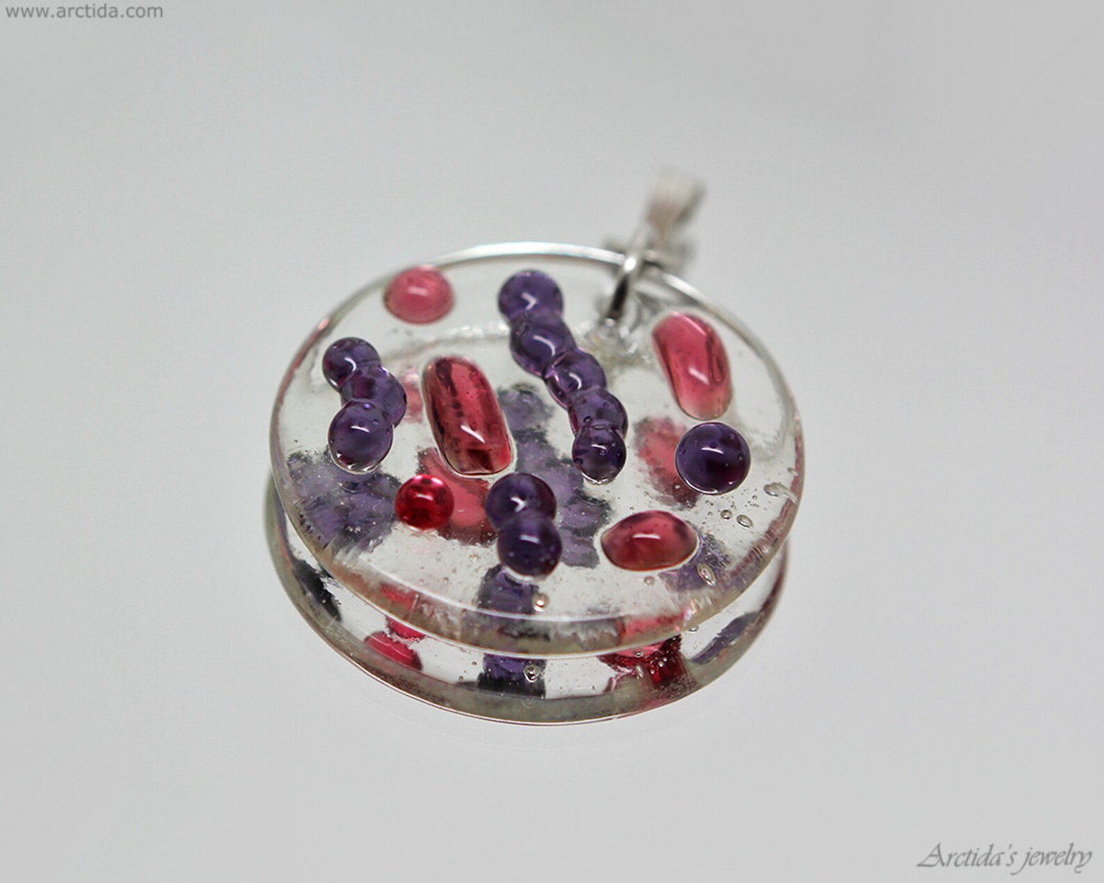 Bacteria Necklace for Women Gram Stain Microbiology Jewelry Medical ...